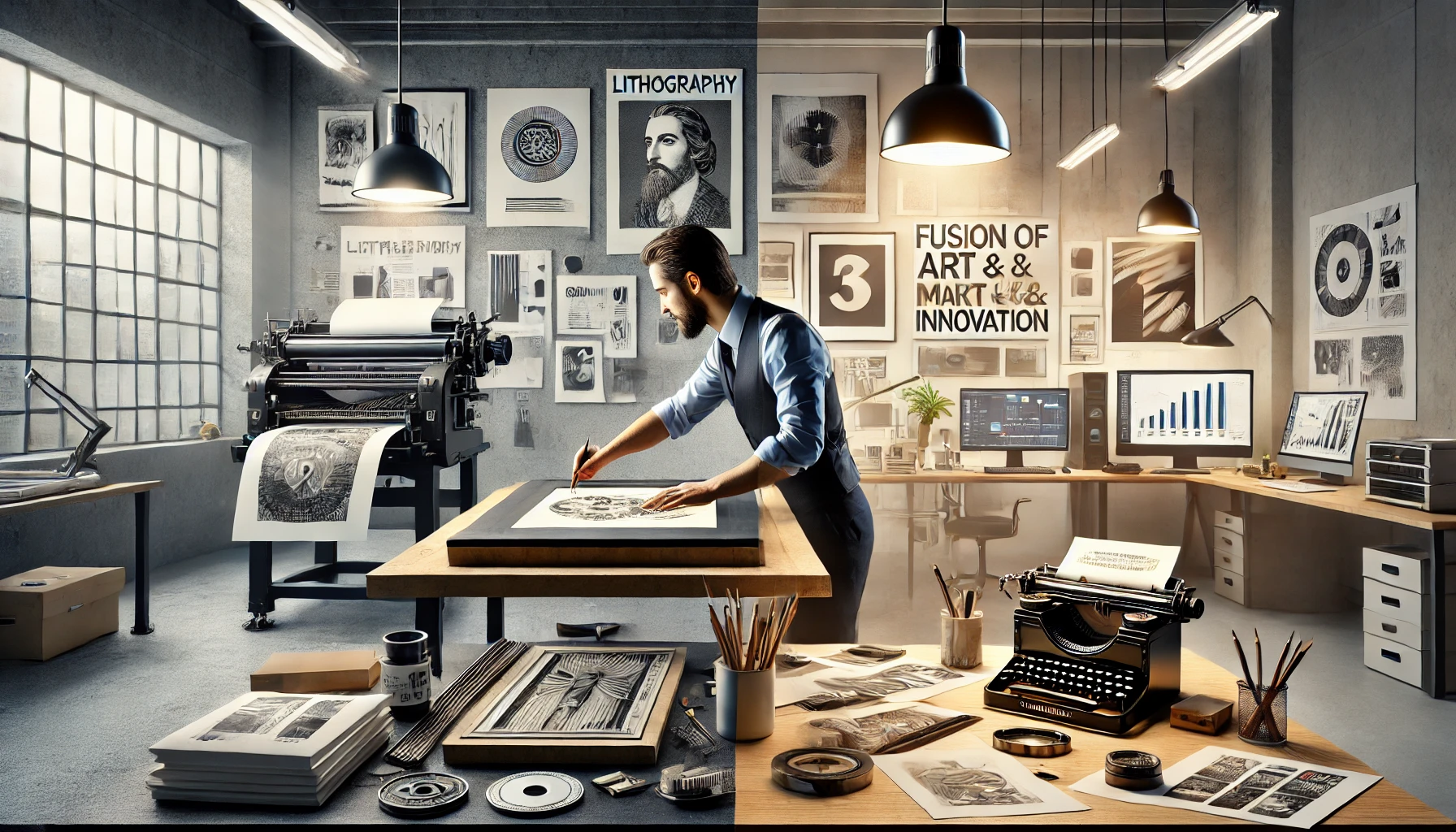 Cos'è la Litografia: tra Arte e Tecnica di Stampa